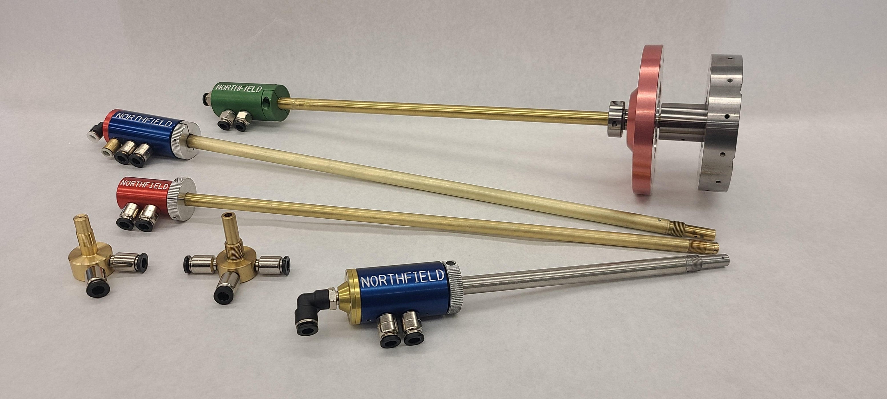 Air tube with rotary joint and plastic tubing — Northfield