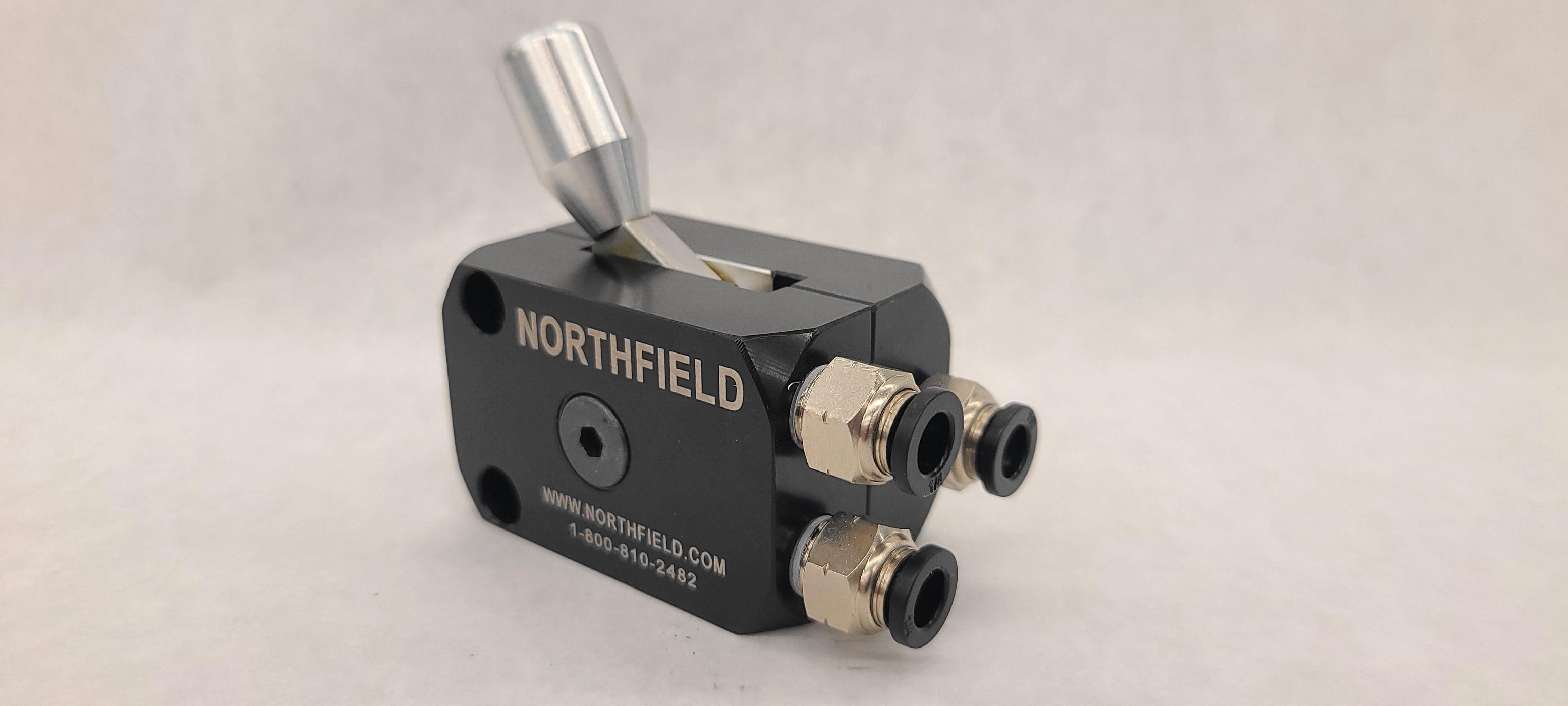 Standard hand-operated Valve to actuate Chuck — Northfield
